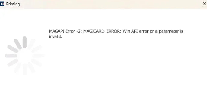 Resolve MAGAPI Error for Magicard Printers – Bodno
