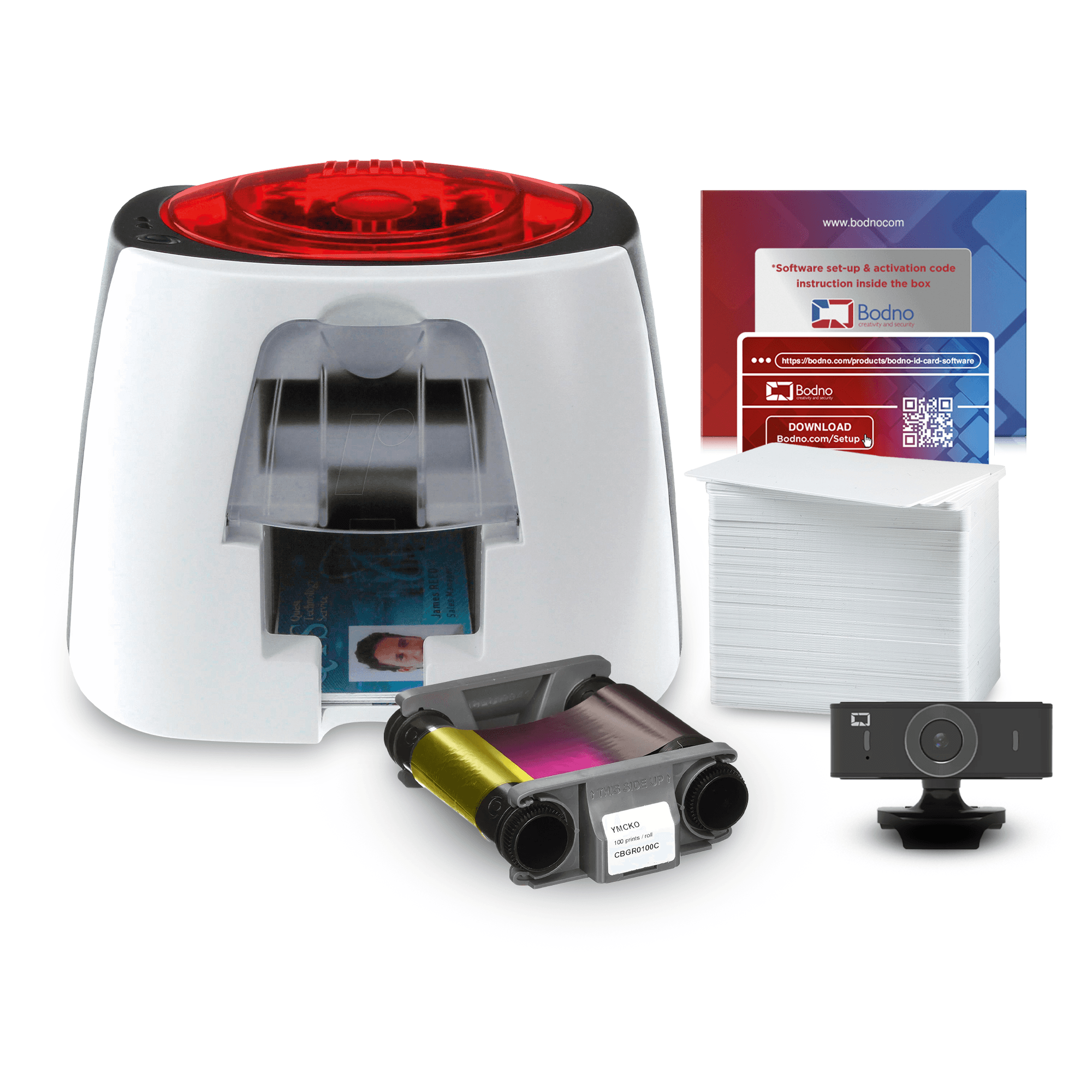 Badgy100 ID Card Printer – Bodno