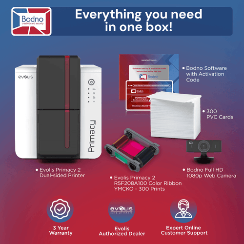 Evolis Primacy 2 ID Card Printer – Bodno