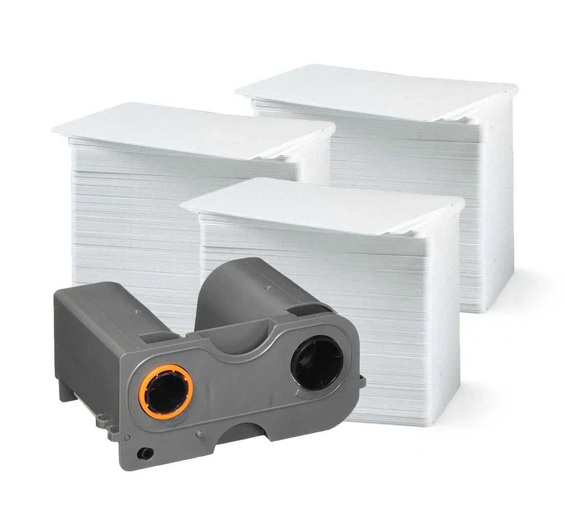 Fargo 045700 Fargo 45000 YMCKO Ribbon - 250 Prints ID Edge Printed Ribbon